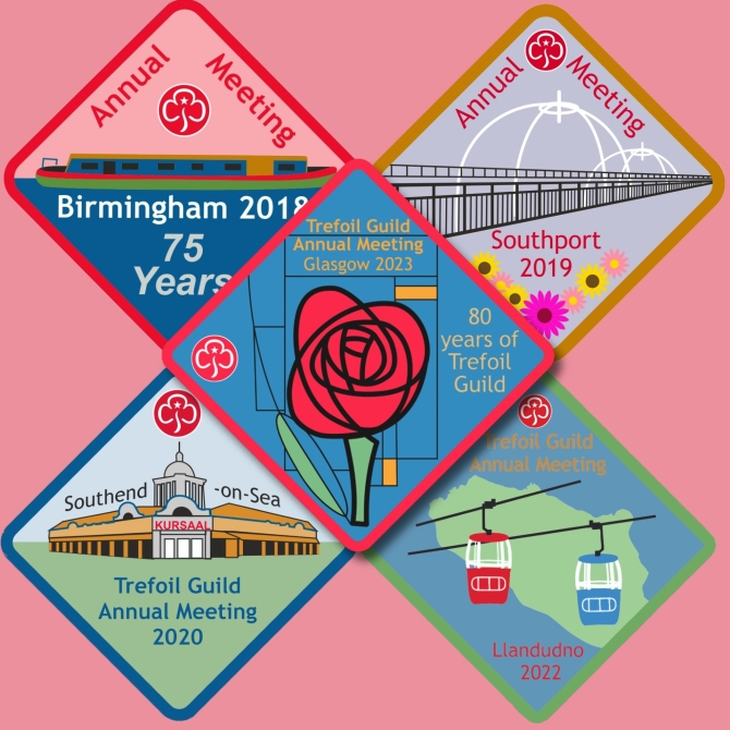 Annual Meeting Badges | Trefoil Guild